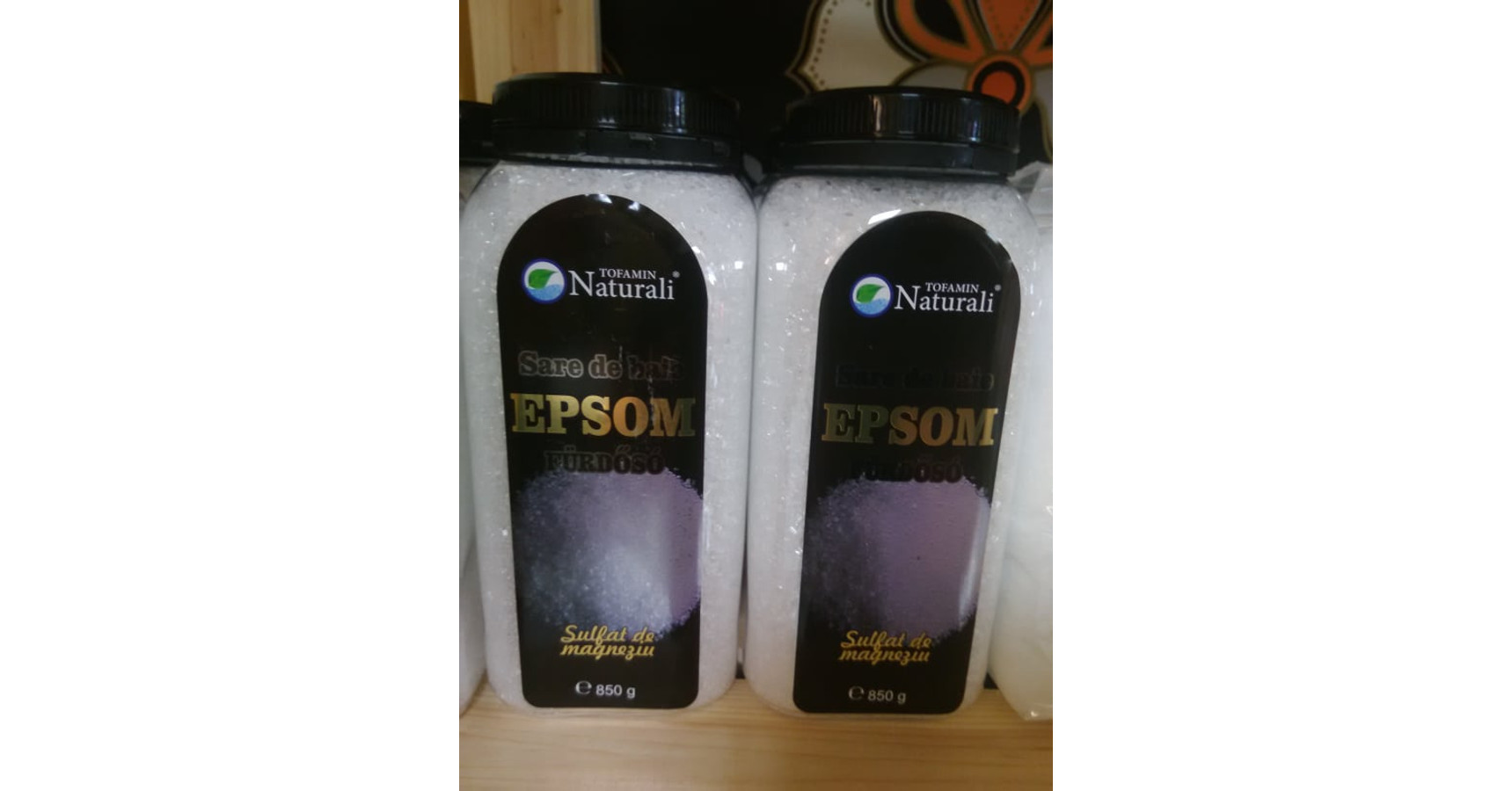 Epsom só (850 g) - Tofamin Naturali (Erdély) - Timsó